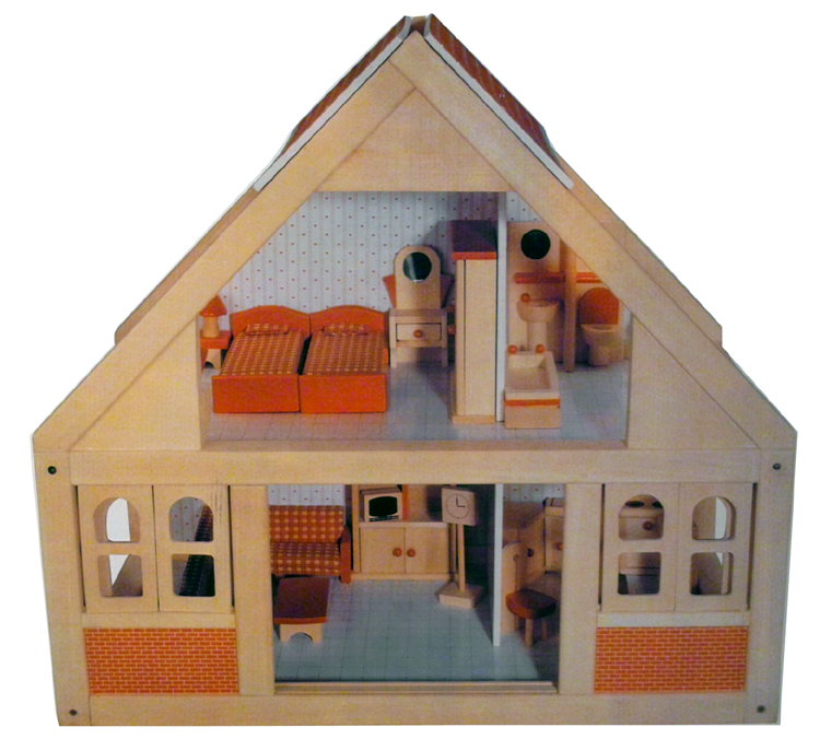 Roba Holz Puppenhaus Puppenstube komplett ausgestattet | eBay Roba Holz Puppenhaus Puppenstube komplett ausgestattet | eBay